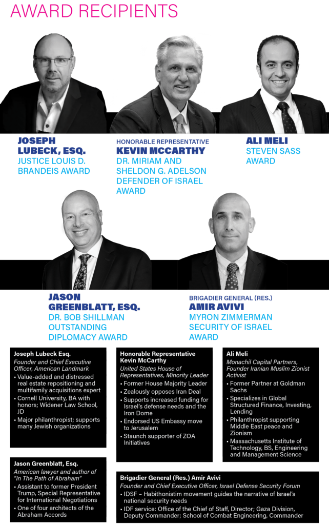 Zionist Organization of America | 2022 ZOA Superstar Gala (In-Person ...