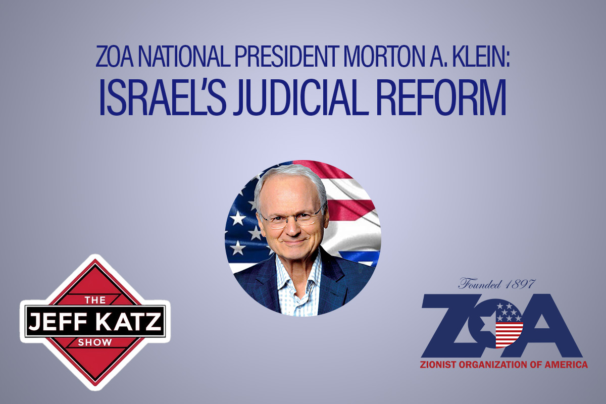 Zionist Organization of America | ZOA National President Morton A ...