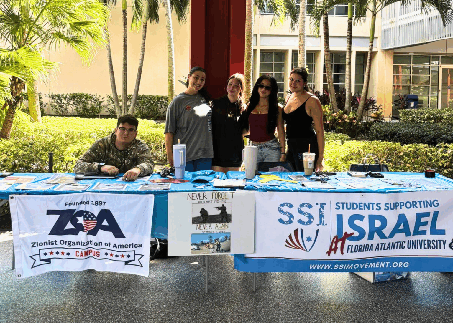 Zionist Organization of America | ZOA Campus Students Commemorate October 7 - Zionist ...