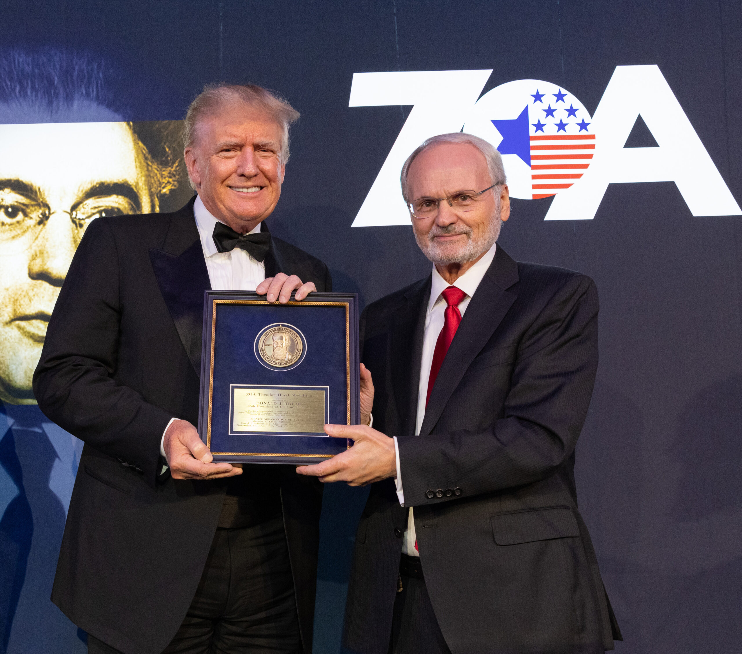 Zionist Organization of America | Trump, Who Received ZOA’s Rarely ...